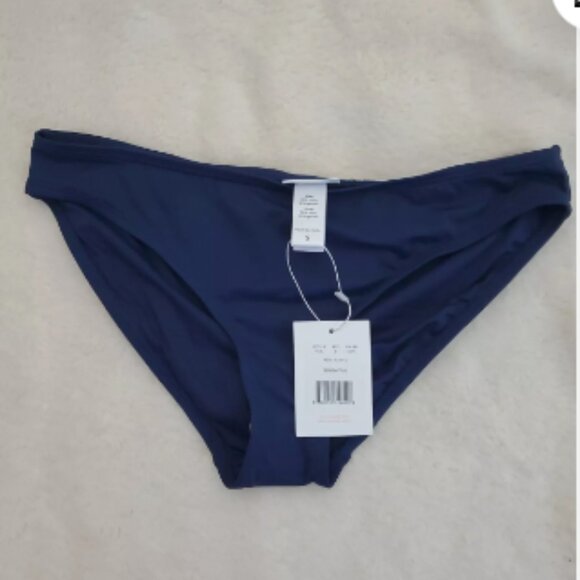 Andie | Swim | Nwt Andie Swim Small Bikini Bottom Navy Blue | Poshmark